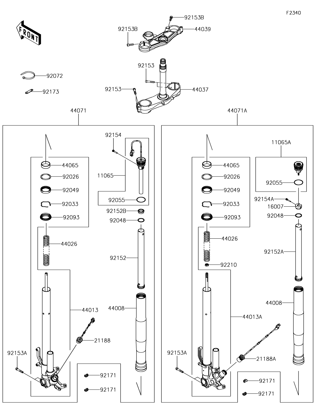 カワサキパーツ/ウエア＆グッズオンラインショップパーツ選択