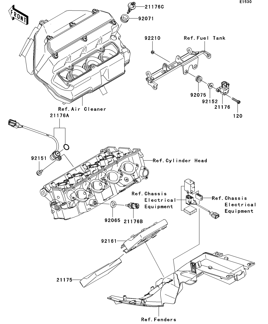 カワサキパーツ/ウエア＆グッズオンラインショップパーツ選択