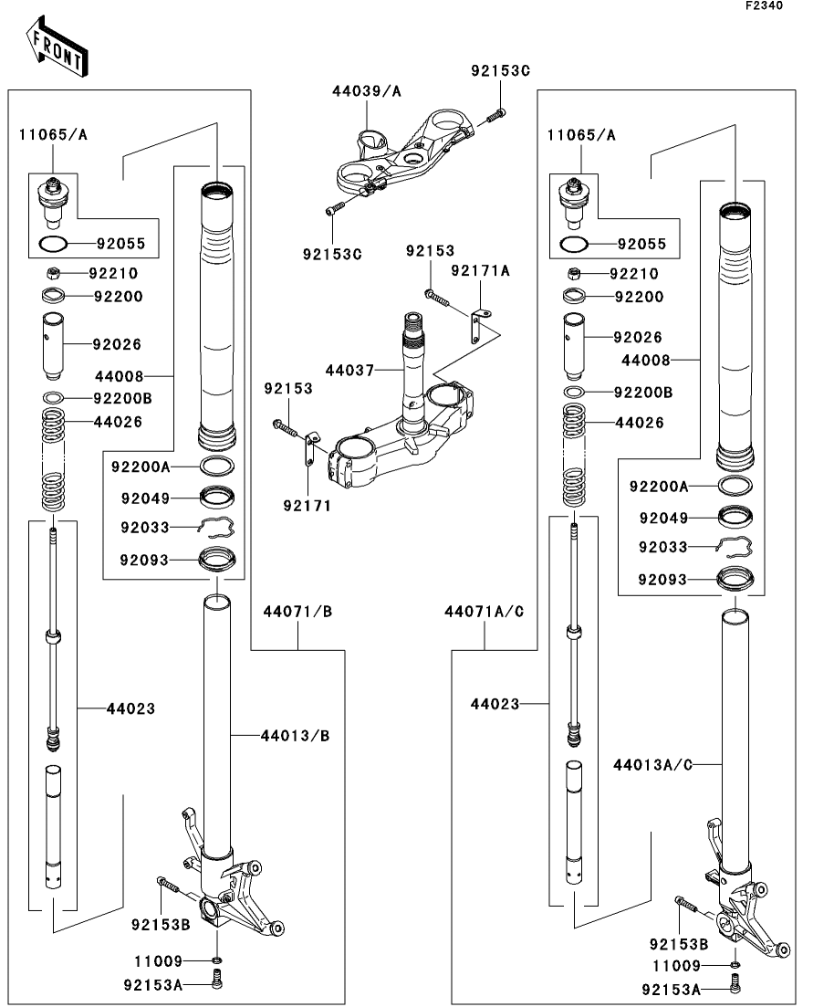 カワサキパーツ/ウエア＆グッズオンラインショップパーツ選択