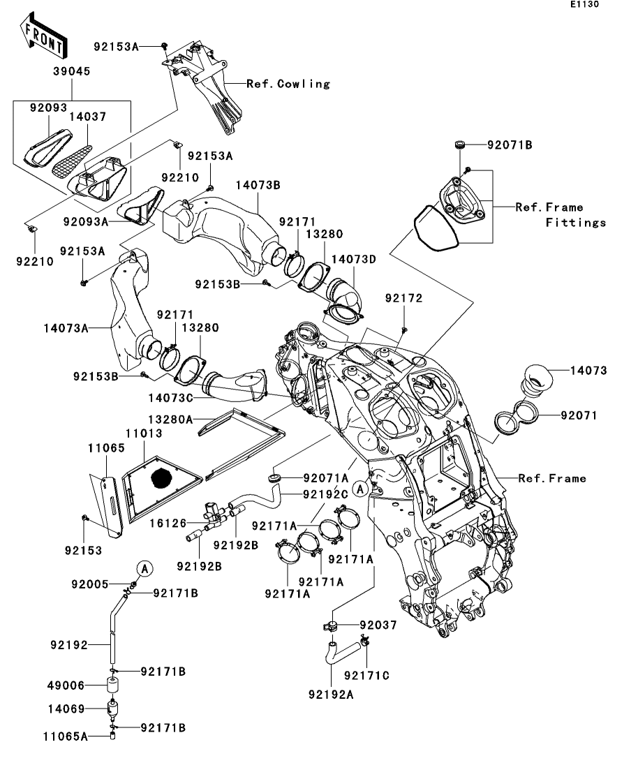 カワサキパーツ/ウエア＆グッズオンラインショップパーツ選択