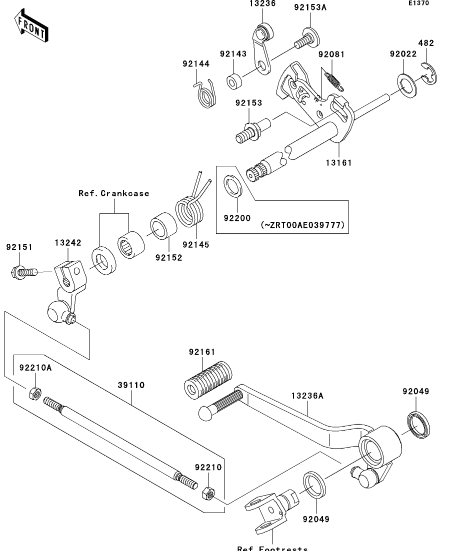 カワサキパーツ/ウエア＆グッズオンラインショップパーツ選択