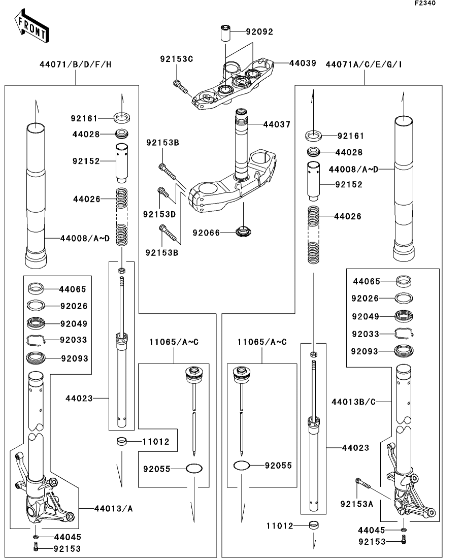 カワサキパーツ/ウエア＆グッズオンラインショップパーツ選択