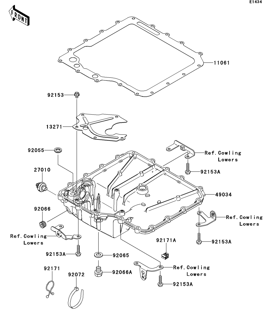 カワサキパーツ/ウエア＆グッズオンラインショップパーツイラスト一覧