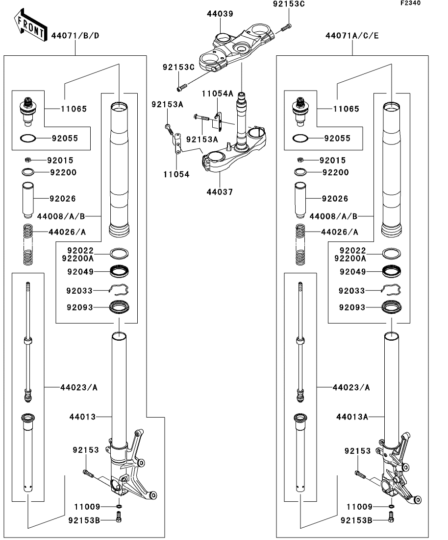 カワサキパーツ/ウエア＆グッズオンラインショップパーツ選択