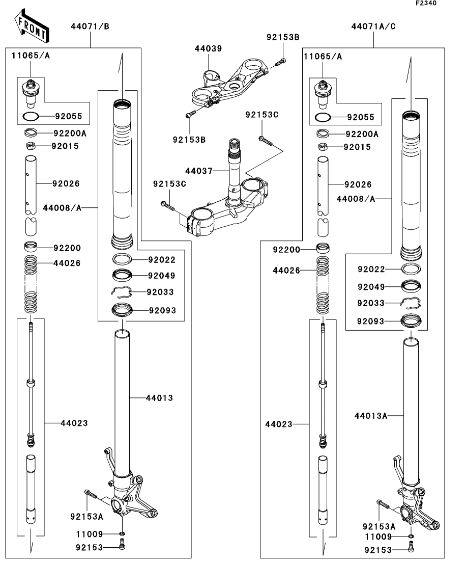 カワサキパーツ/ウエア＆グッズオンラインショップパーツ選択