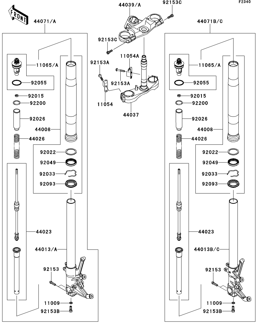 カワサキパーツ/ウエア＆グッズオンラインショップパーツ選択