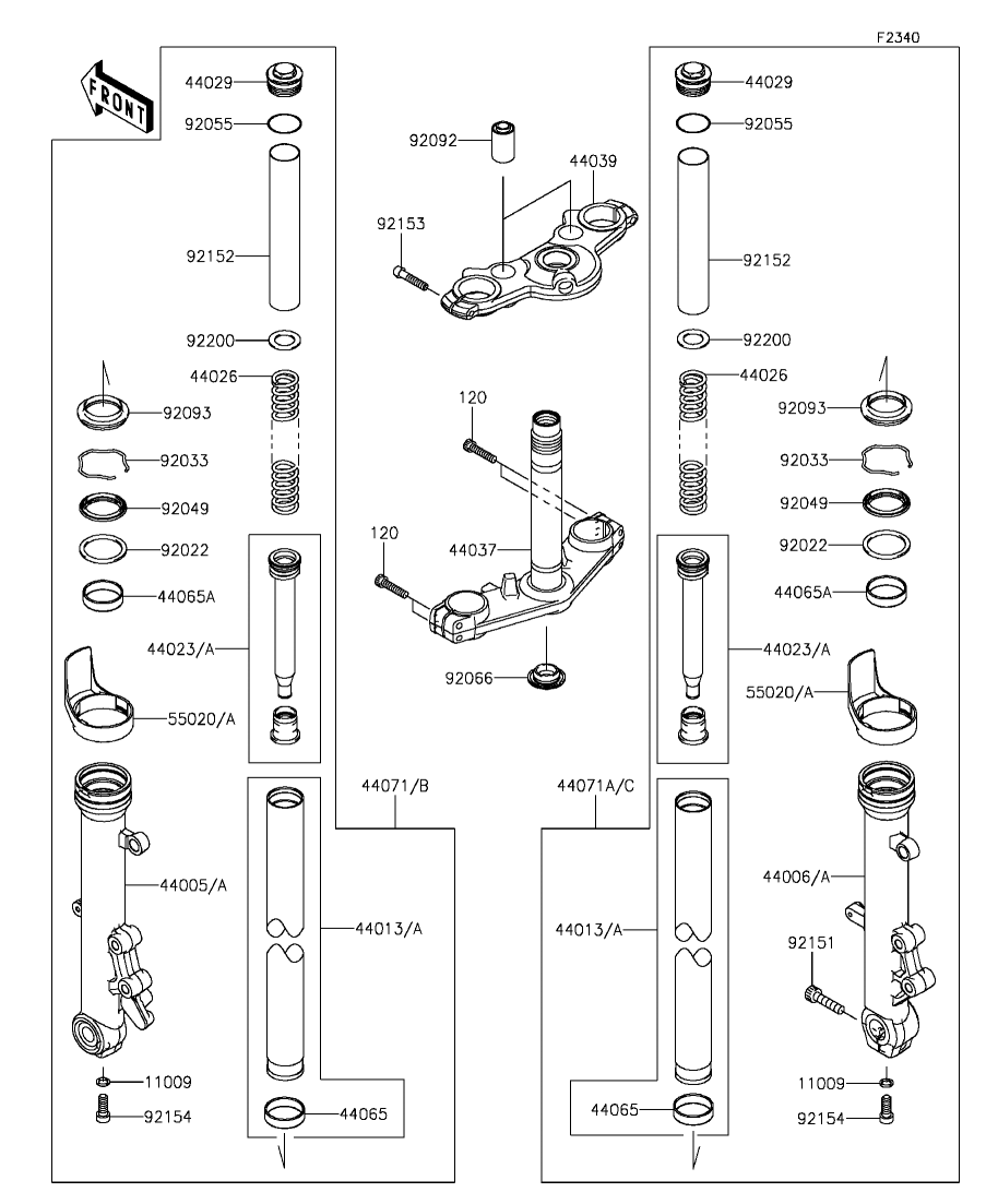 カワサキパーツ/ウエア＆グッズオンラインショップパーツ選択