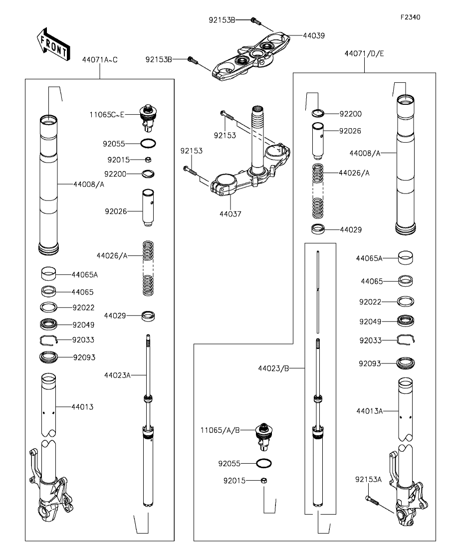 カワサキパーツ/ウエア＆グッズオンラインショップパーツ選択