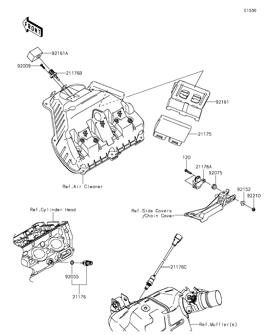 カワサキパーツ/ウエア＆グッズオンラインショップパーツ選択