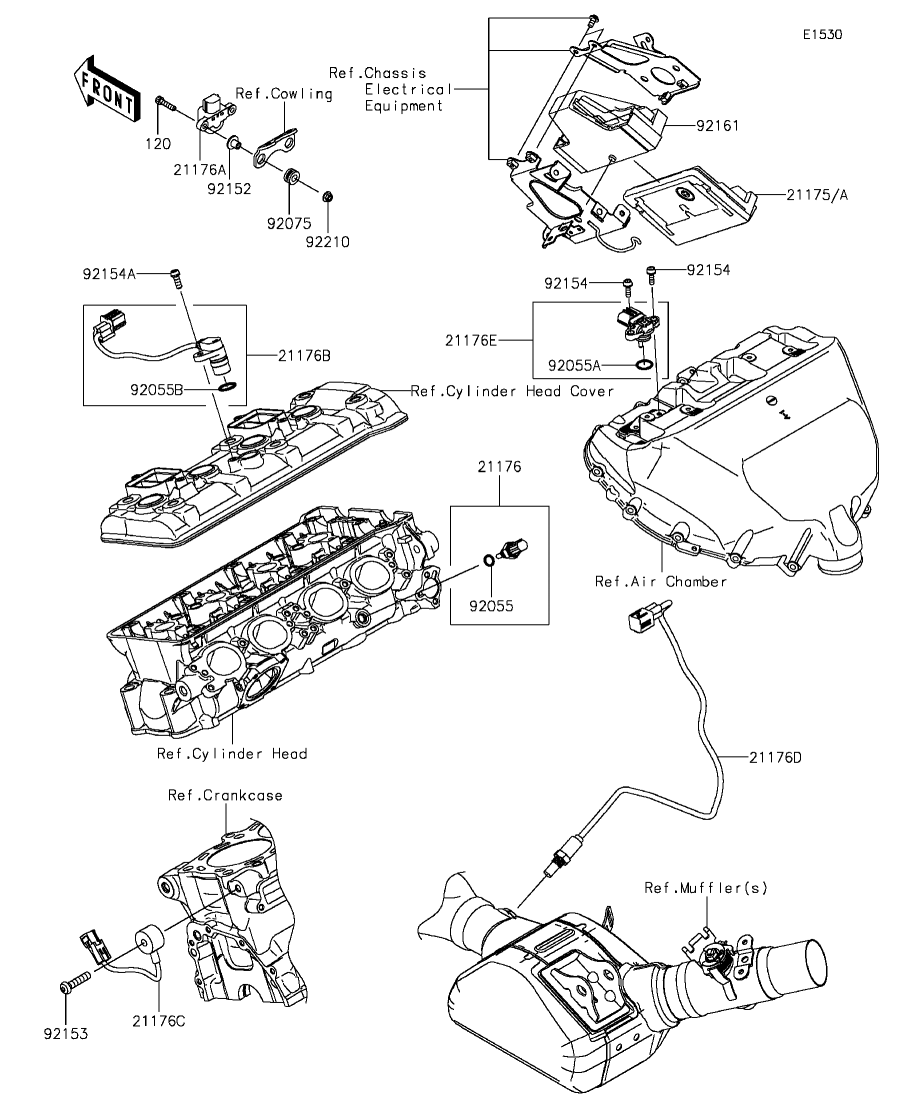 カワサキパーツ/ウエア＆グッズオンラインショップパーツ選択