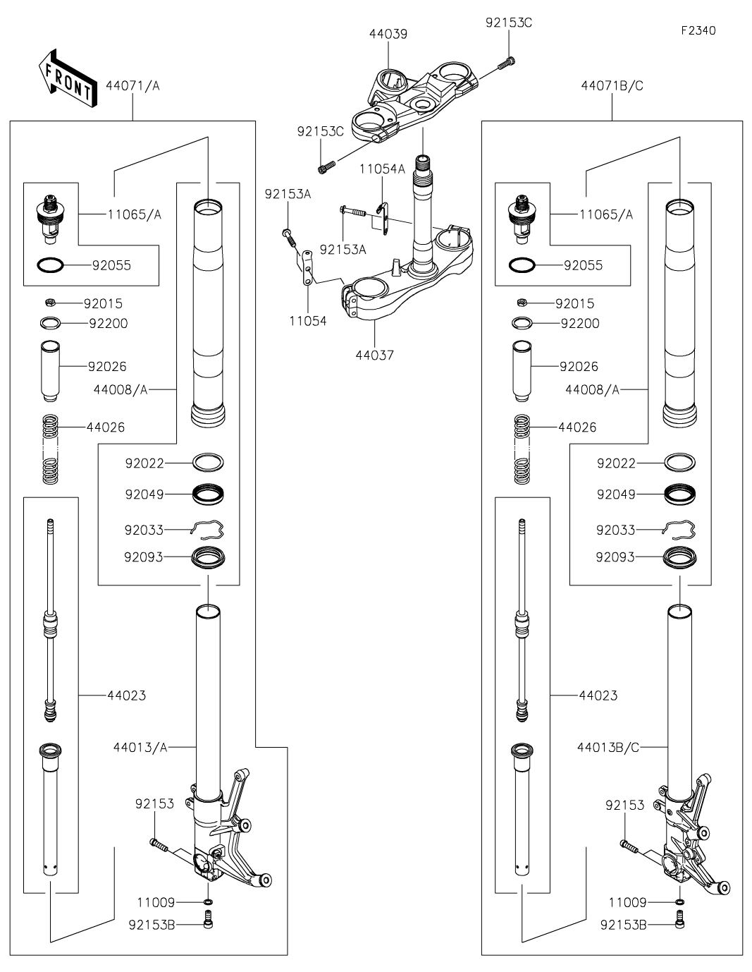 カワサキパーツ/ウエア＆グッズオンラインショップパーツ選択