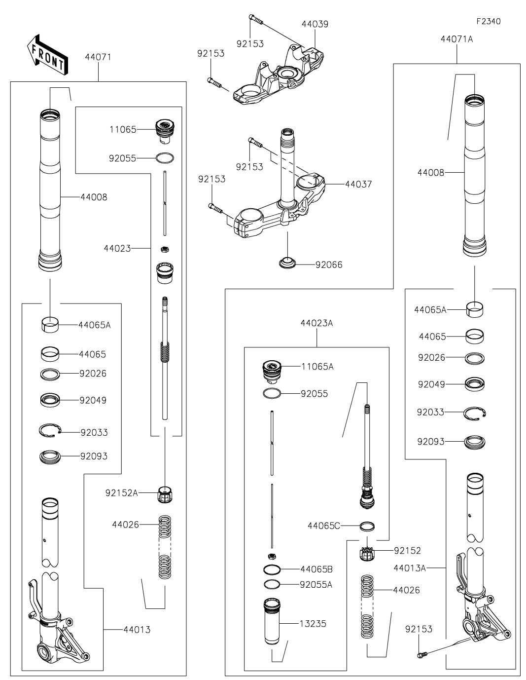 カワサキパーツ/ウエア＆グッズオンラインショップパーツ選択