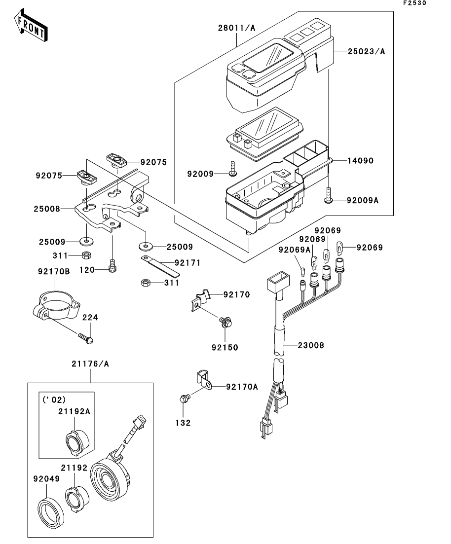 カワサキパーツ/ウエア＆グッズオンラインショップパーツ選択