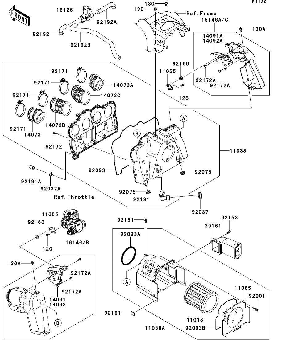 カワサキパーツ/ウエア＆グッズオンラインショップパーツ選択