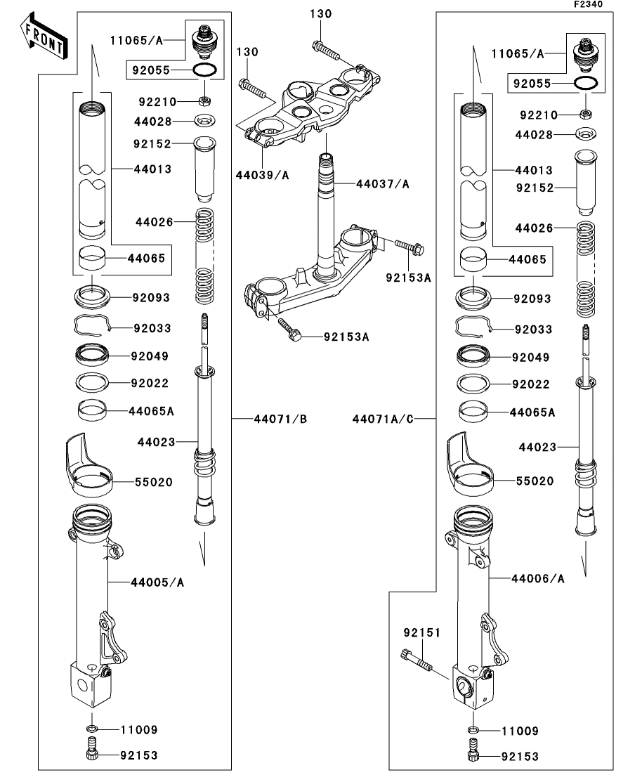 カワサキパーツ/ウエア＆グッズオンラインショップパーツ選択