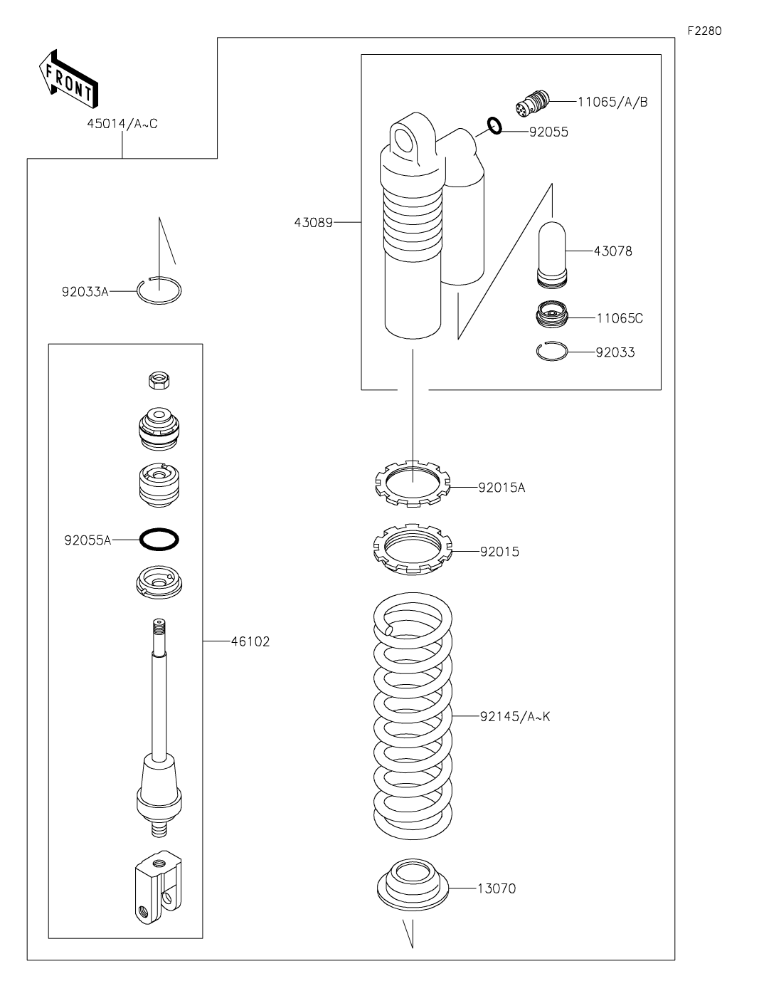 カワサキパーツ/ウエア＆グッズオンラインショップパーツ選択