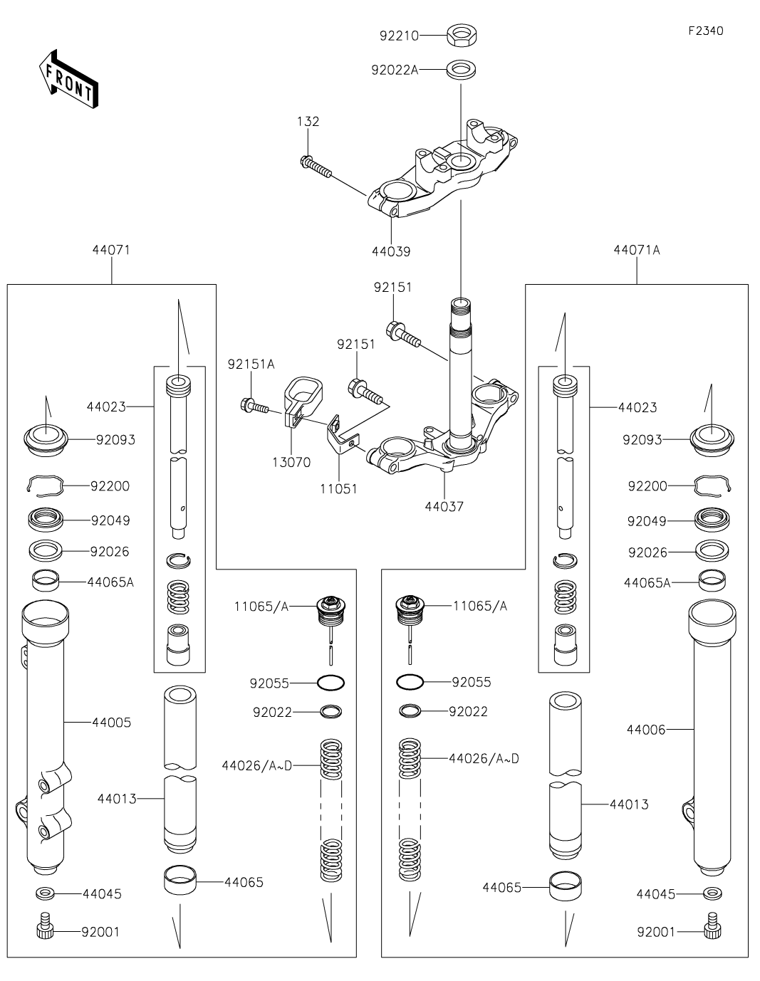 カワサキパーツ/ウエア＆グッズオンラインショップパーツ選択