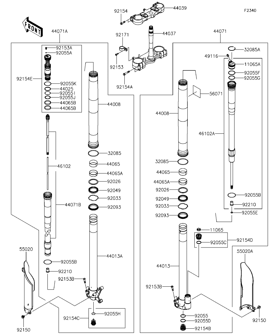 カワサキパーツ/ウエア＆グッズオンラインショップパーツ選択