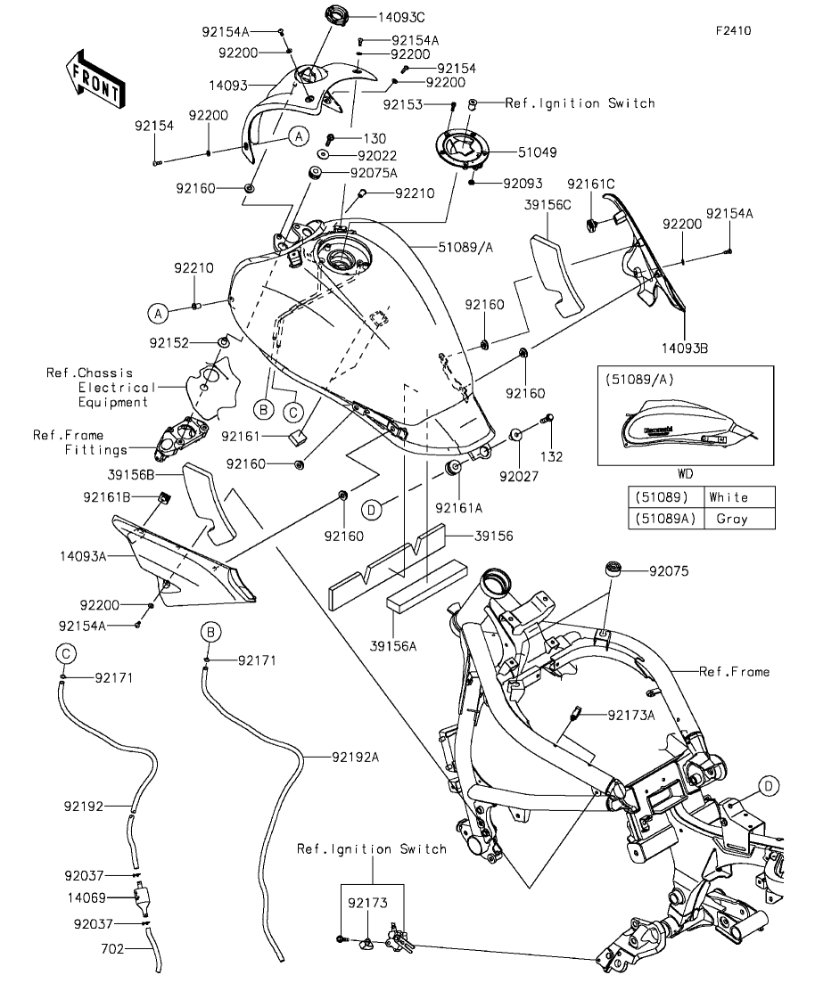 カワサキパーツ/ウエア＆グッズオンラインショップパーツ選択