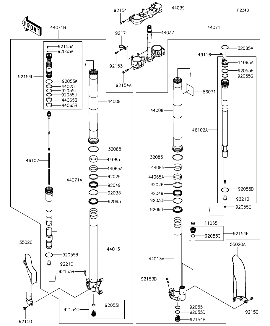 カワサキパーツ/ウエア＆グッズオンラインショップパーツ選択