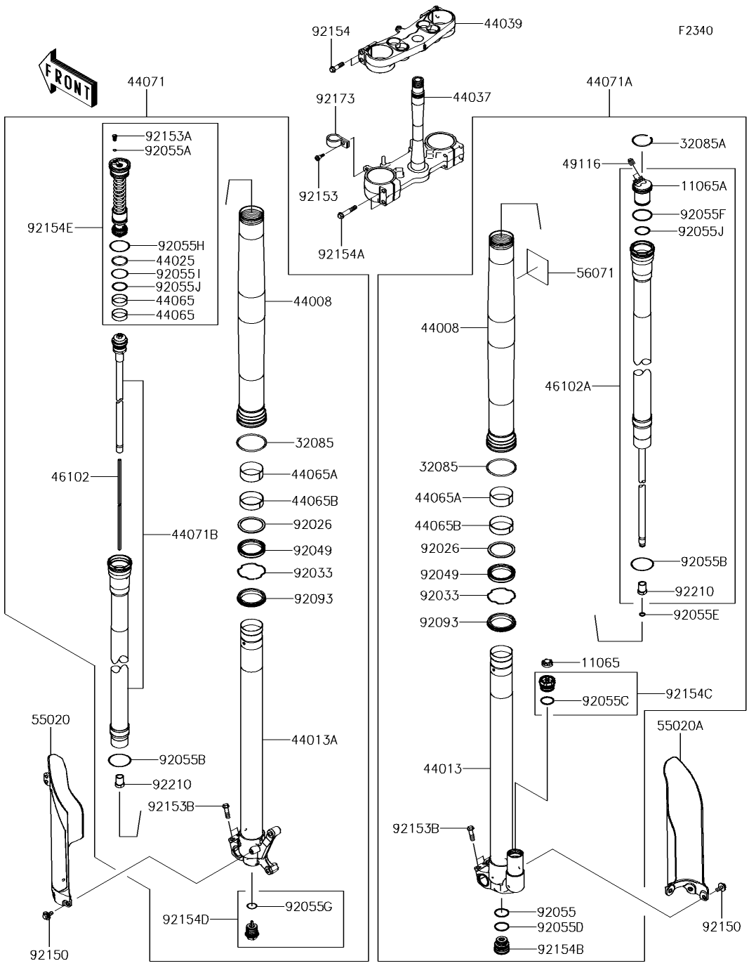 カワサキパーツ/ウエア＆グッズオンラインショップパーツ選択