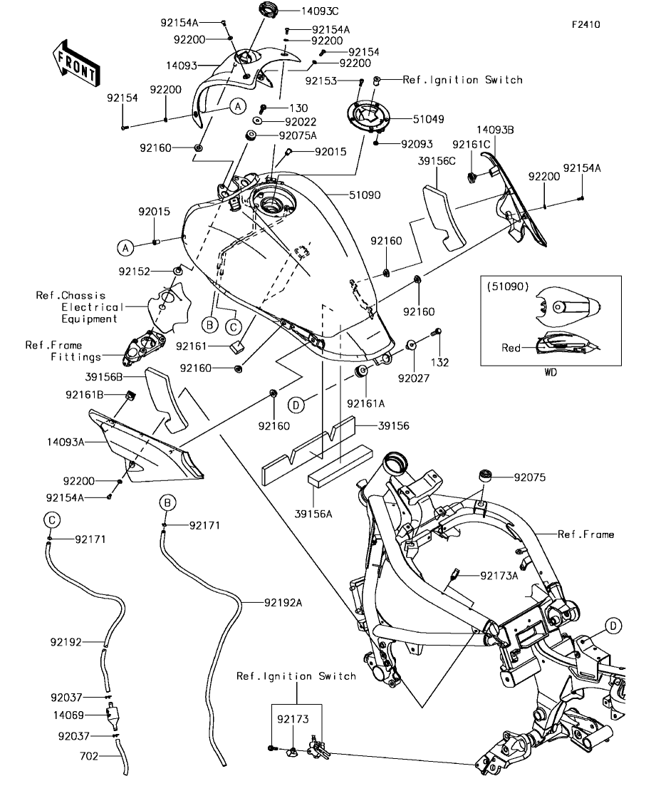 カワサキパーツ/ウエア＆グッズオンラインショップパーツ選択