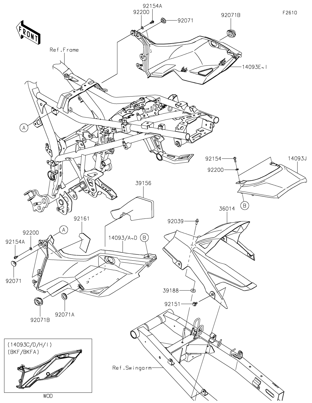 カワサキパーツ/ウエア＆グッズオンラインショップパーツ選択
