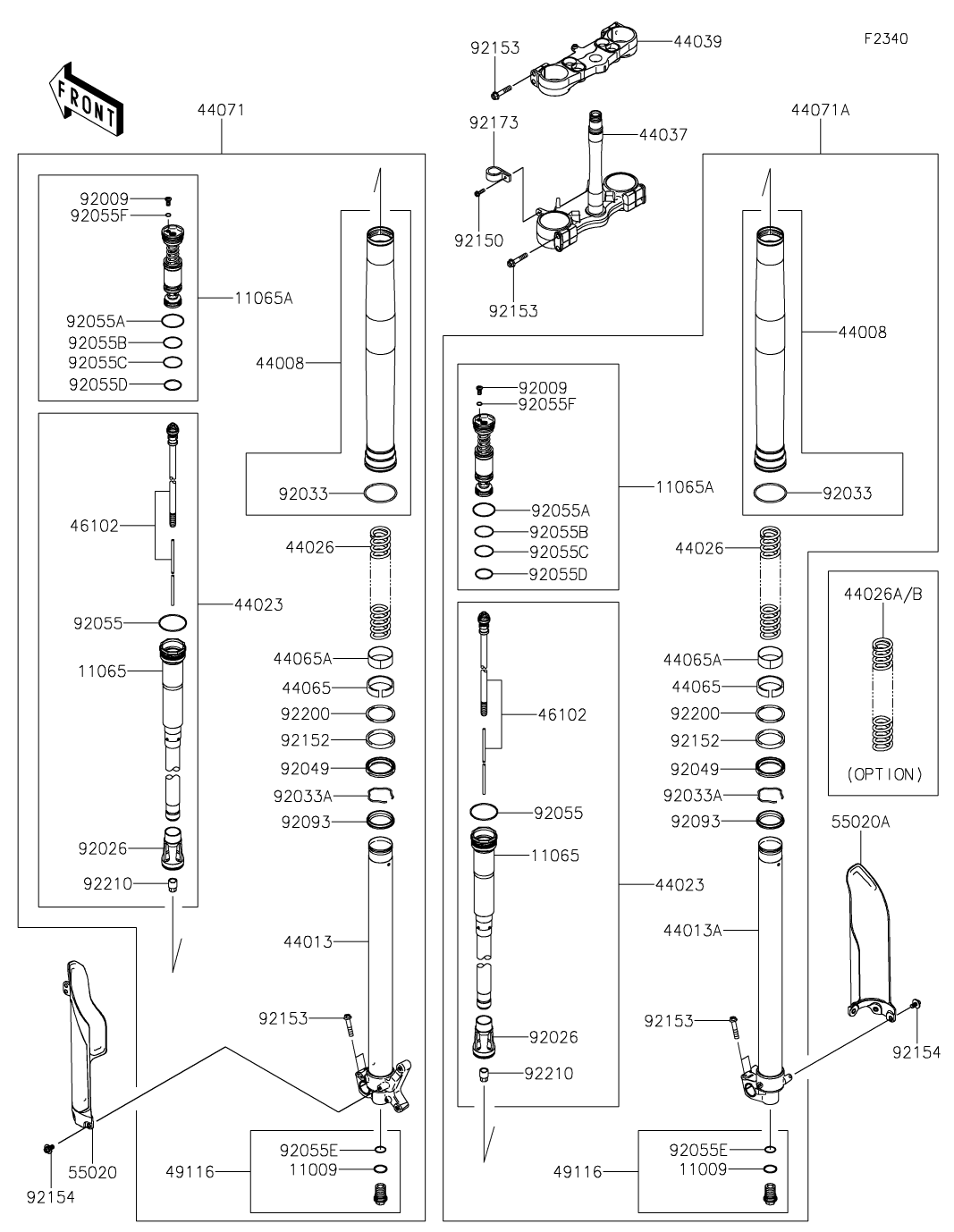 カワサキパーツ/ウエア＆グッズオンラインショップパーツ選択