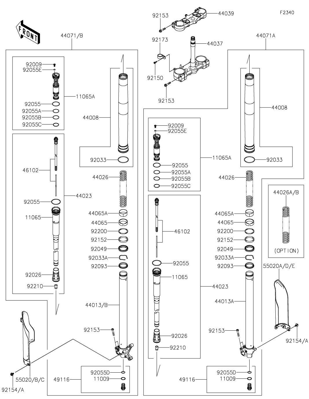 カワサキパーツ/ウエア＆グッズオンラインショップパーツ選択