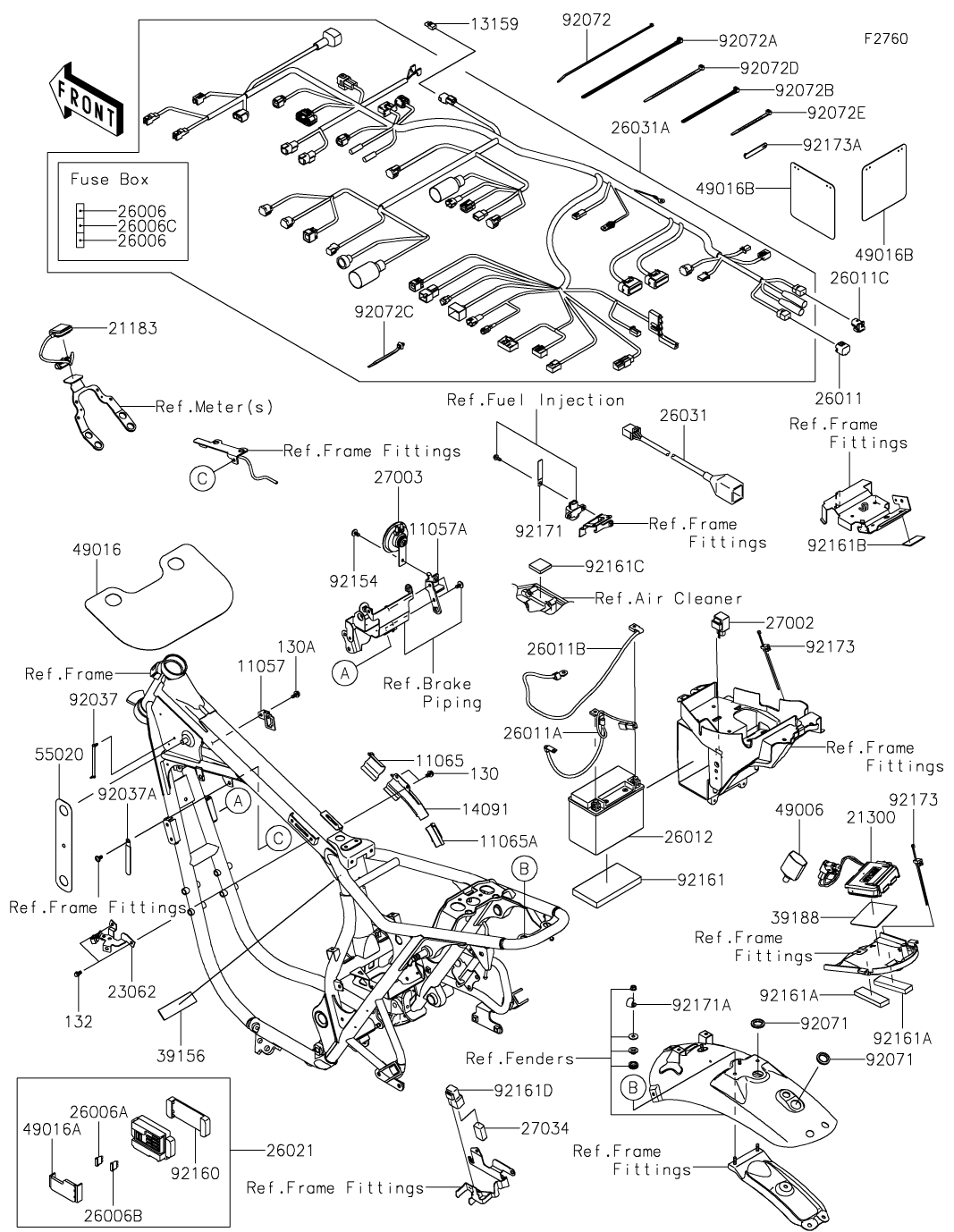 カワサキパーツ/ウエア＆グッズオンラインショップパーツ選択