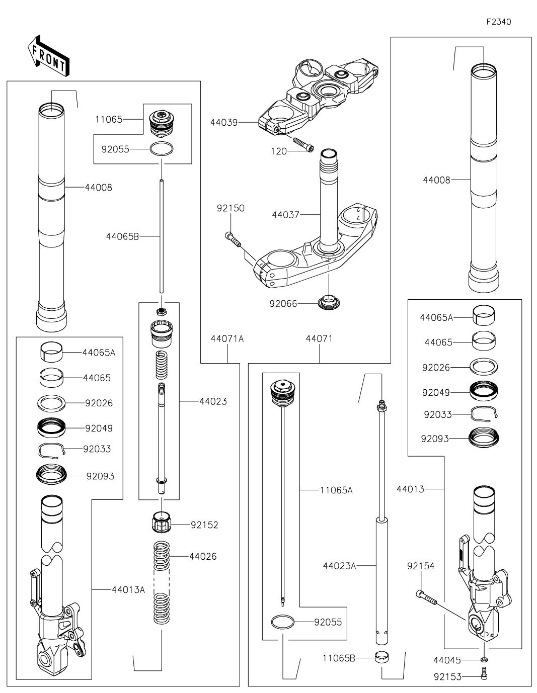 カワサキパーツ/ウエア＆グッズオンラインショップパーツ選択