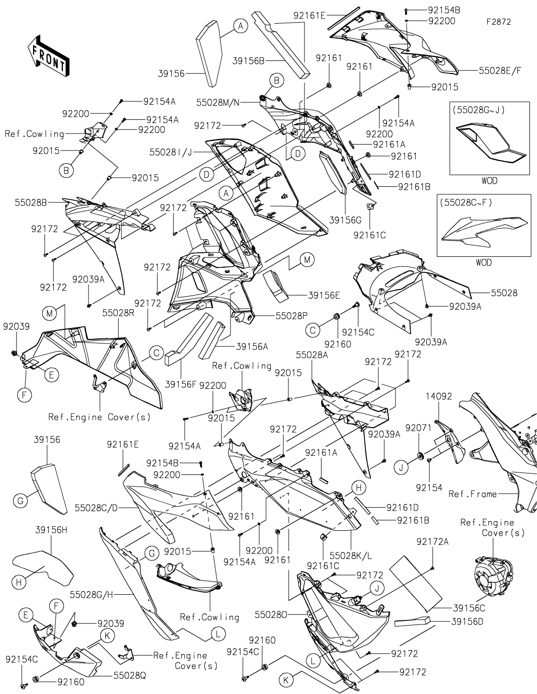 カワサキパーツ/ウエア＆グッズオンラインショップパーツ選択
