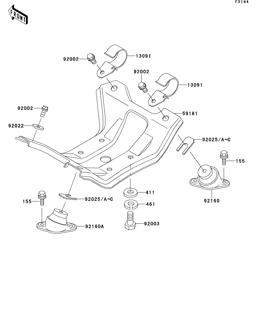カワサキパーツ/ウエア＆グッズオンラインショップパーツ選択