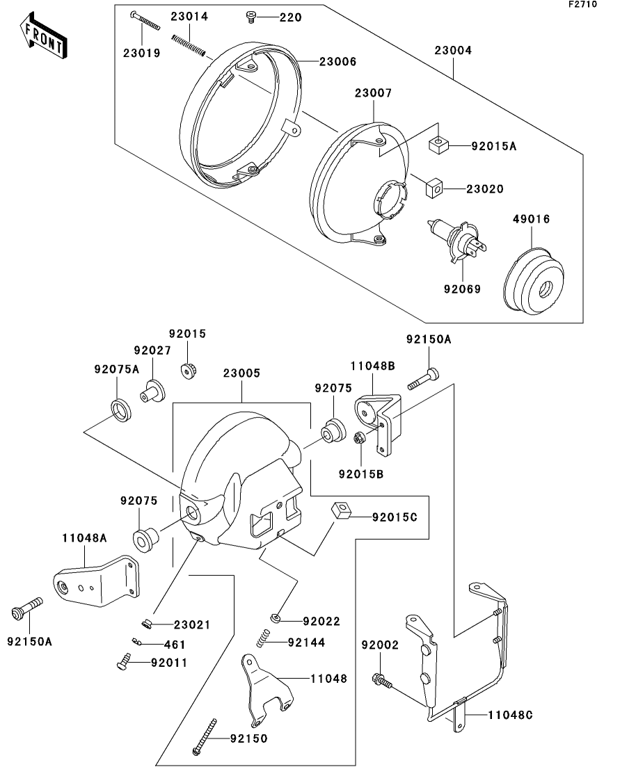 カワサキパーツ/ウエア＆グッズオンラインショップパーツ選択