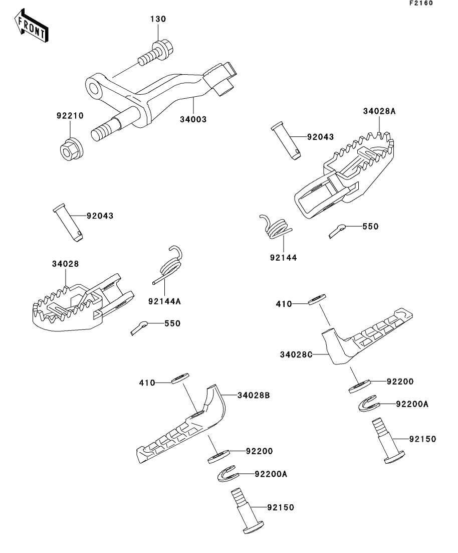 カワサキパーツ/ウエア＆グッズオンラインショップパーツ選択