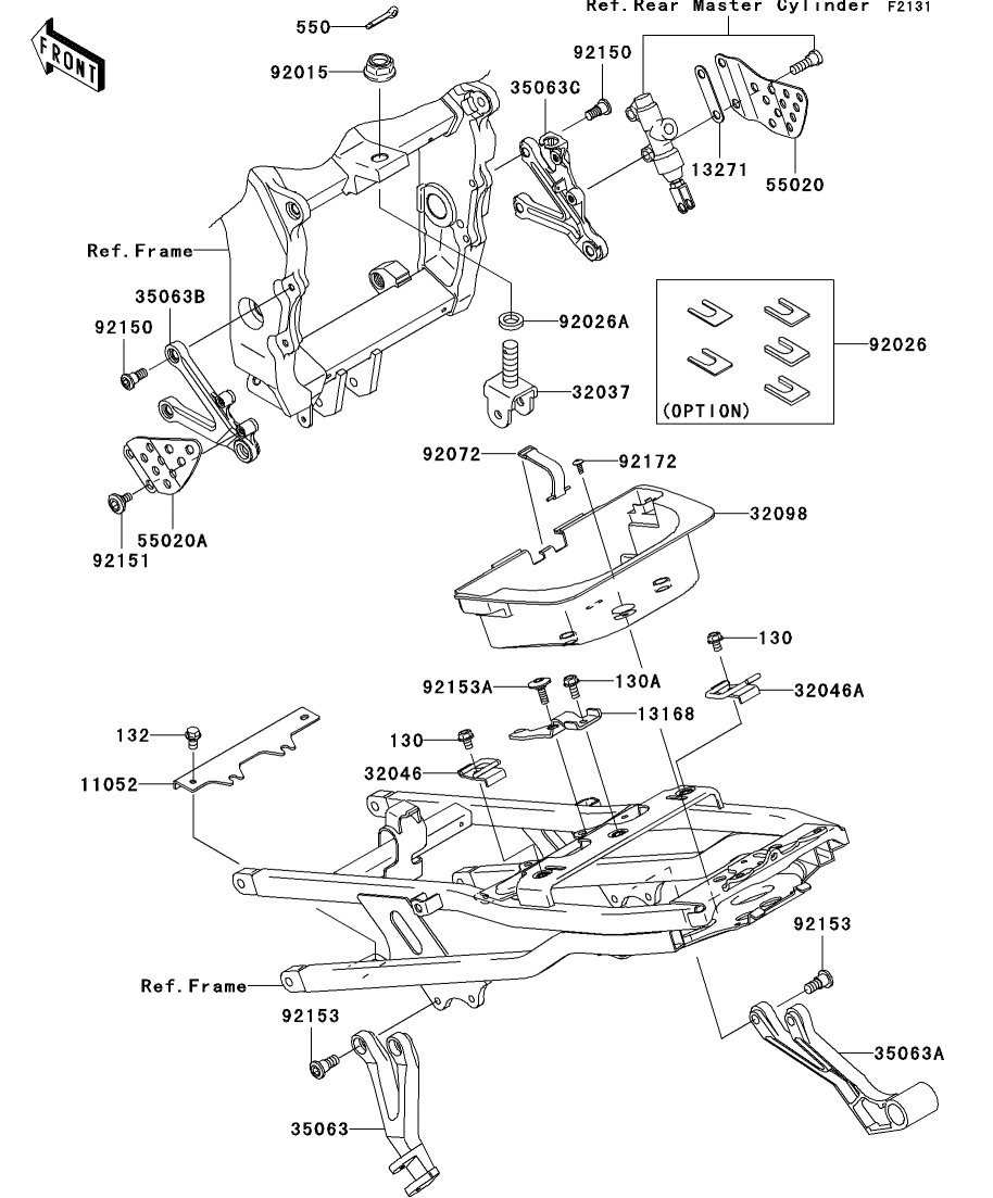 カワサキパーツ/ウエア＆グッズオンラインショップパーツ選択